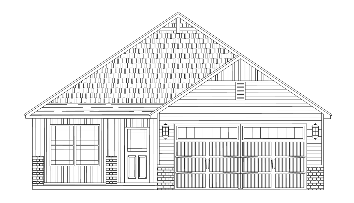 The Nelson Home Floor Plan - DG Builders